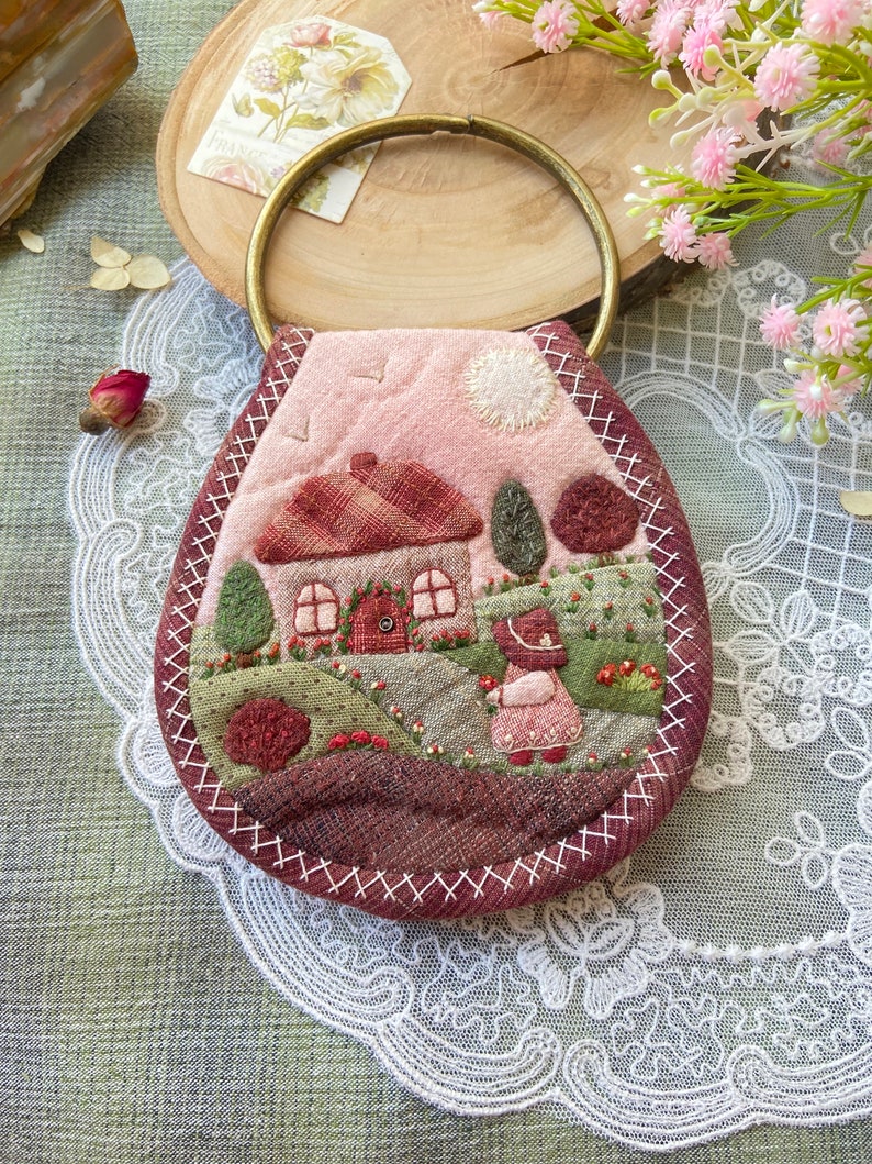 Designer Key Holder, Patchwork Fabric Key Holder, Key Organizer ...