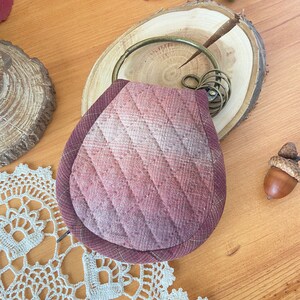 Japanese Patchwork Fabric Key Holder, Quilted Key Holder, Patchwork Key ...