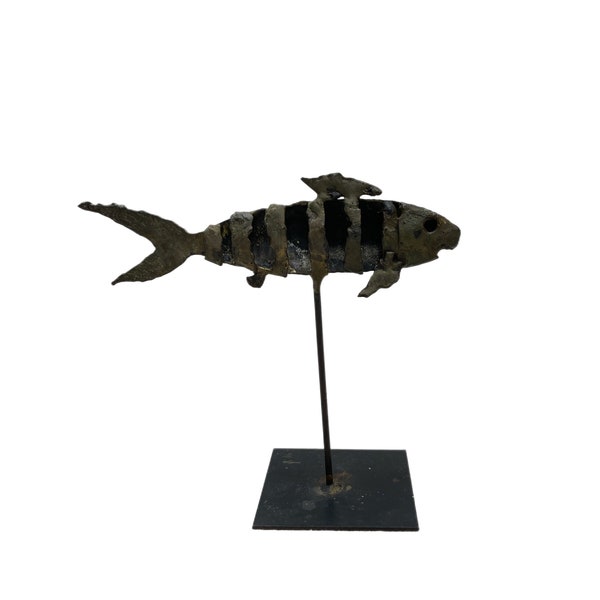 Metal Fish Skeleton - Etsy