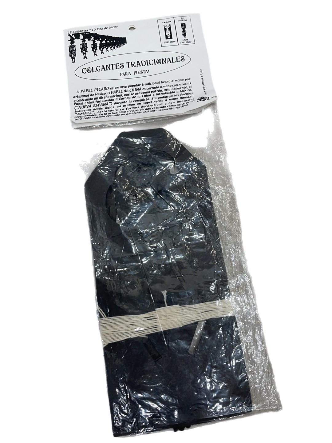 Black Mexican Party Streamers Garland - Etsy