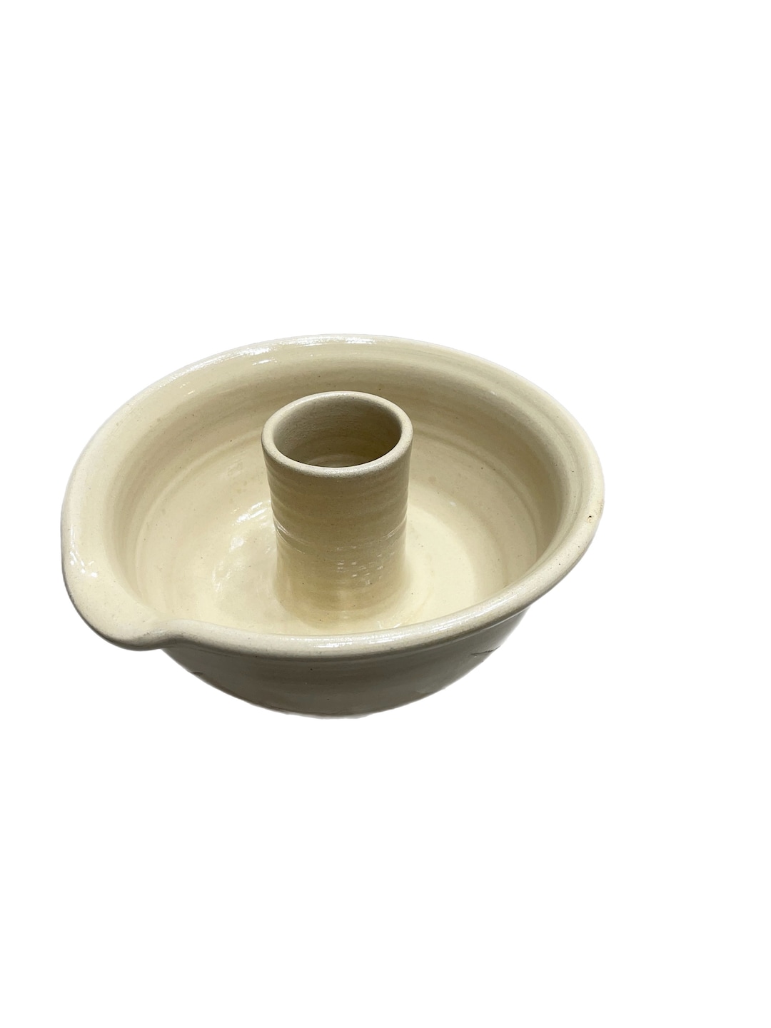 Cream Deep Dish Chicken Cooker Pottery - Etsy