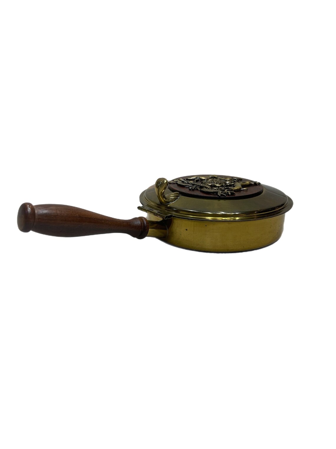 Made in Italy Brass Silent Butler Caddy With Teak and Brass HONOR ...
