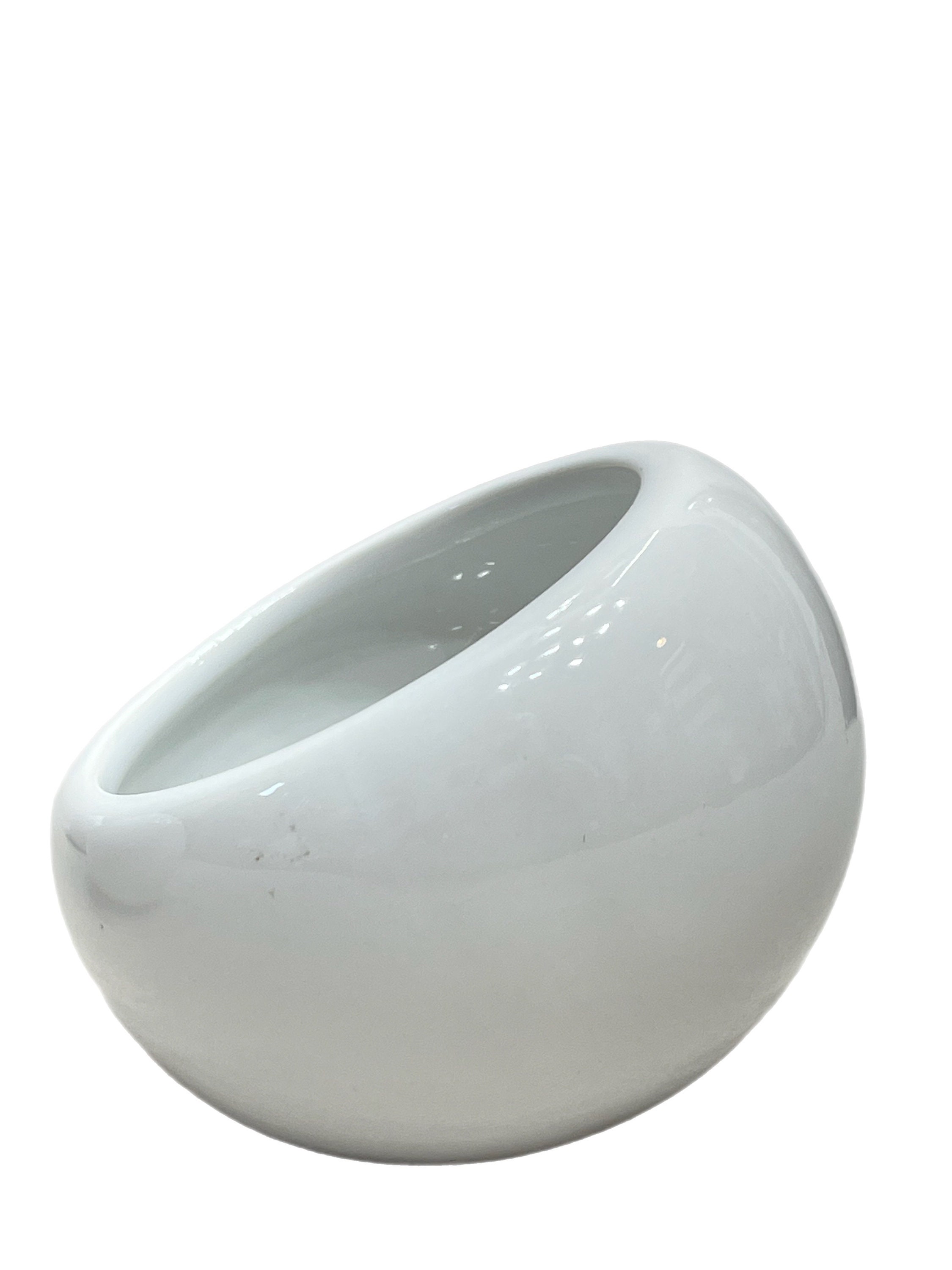 Small White Sloped Bowls [set of 3] - Etsy