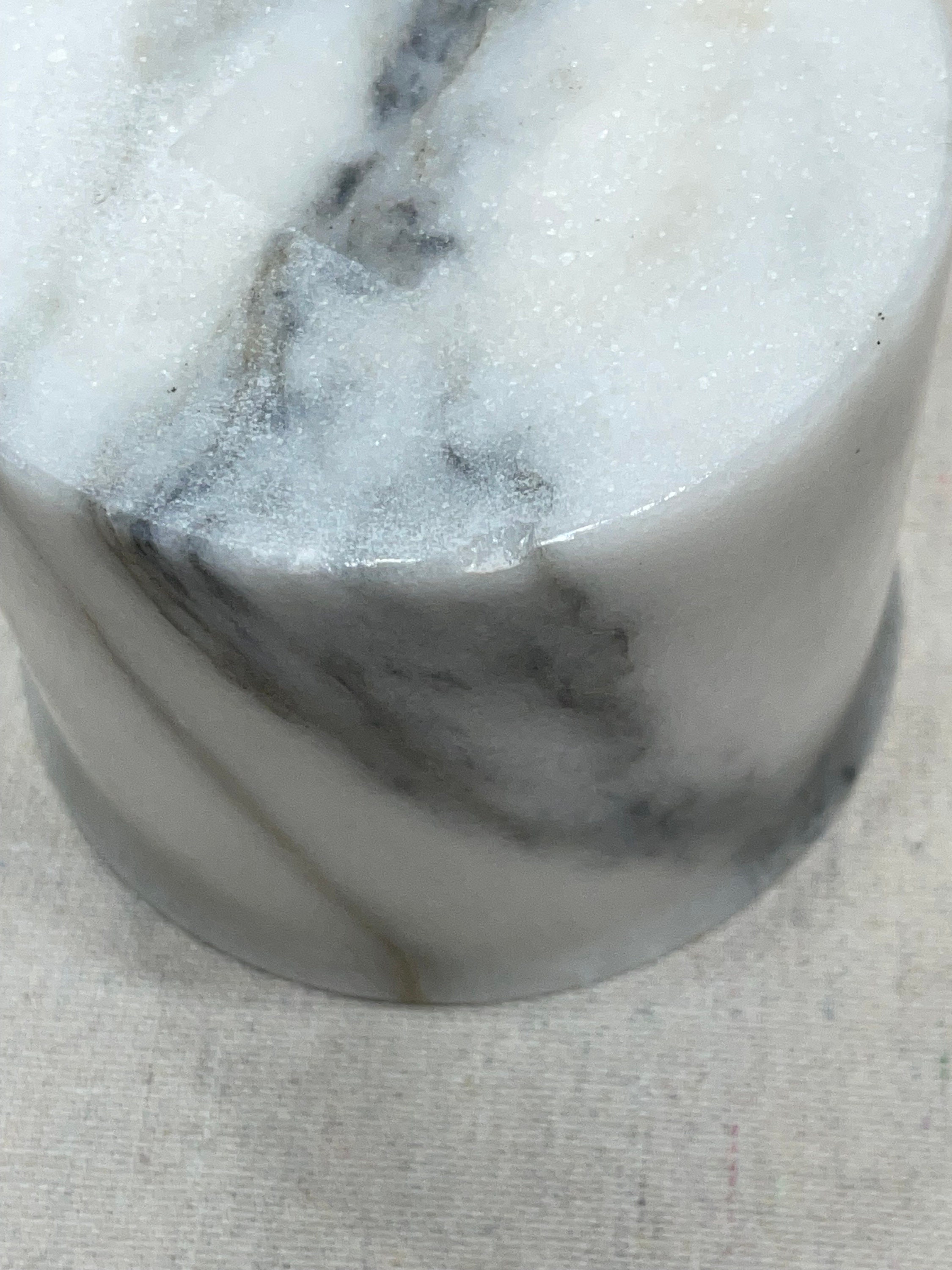 White and Grey Marble Butter Container - Etsy