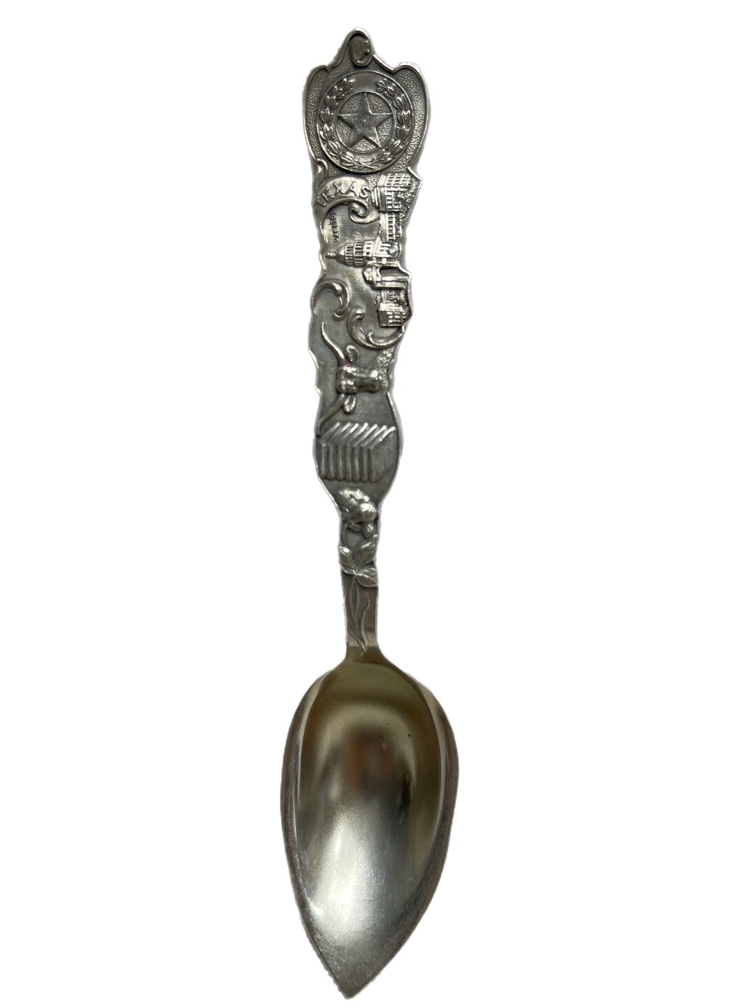 Sterling Texas Souvenir Spoon - Etsy