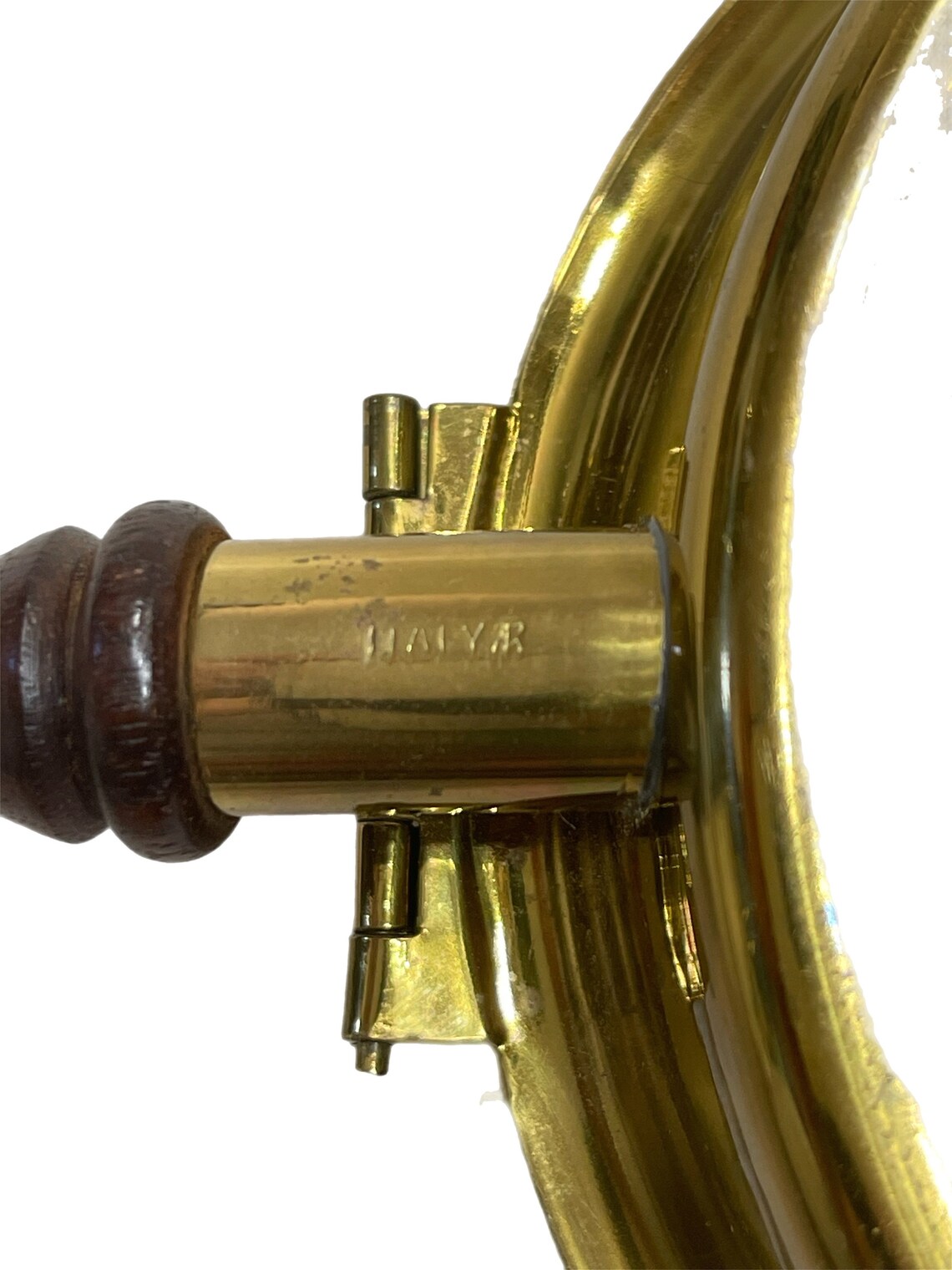 Made in Italy Brass Silent Butler Caddy With Teak and Brass HONOR ...