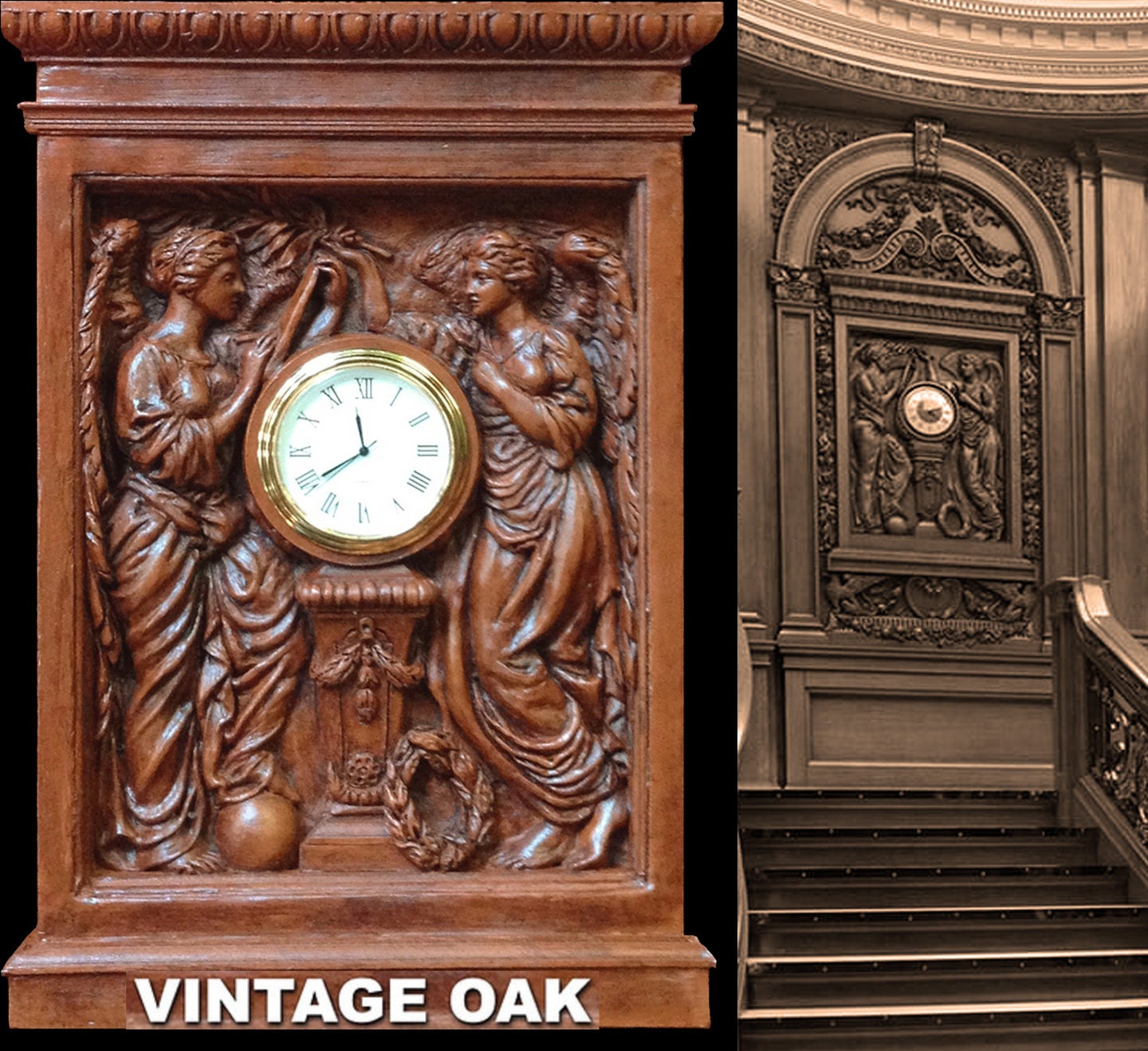 Titanic Grand Staircase Clock Wreck