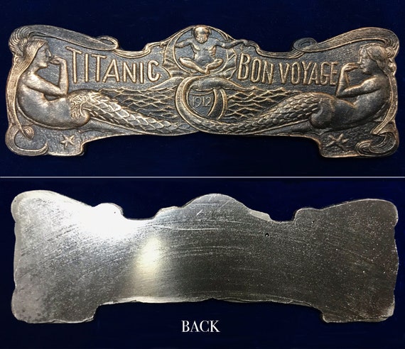 Titanic 1912 Launch Plate Replica - Etsy