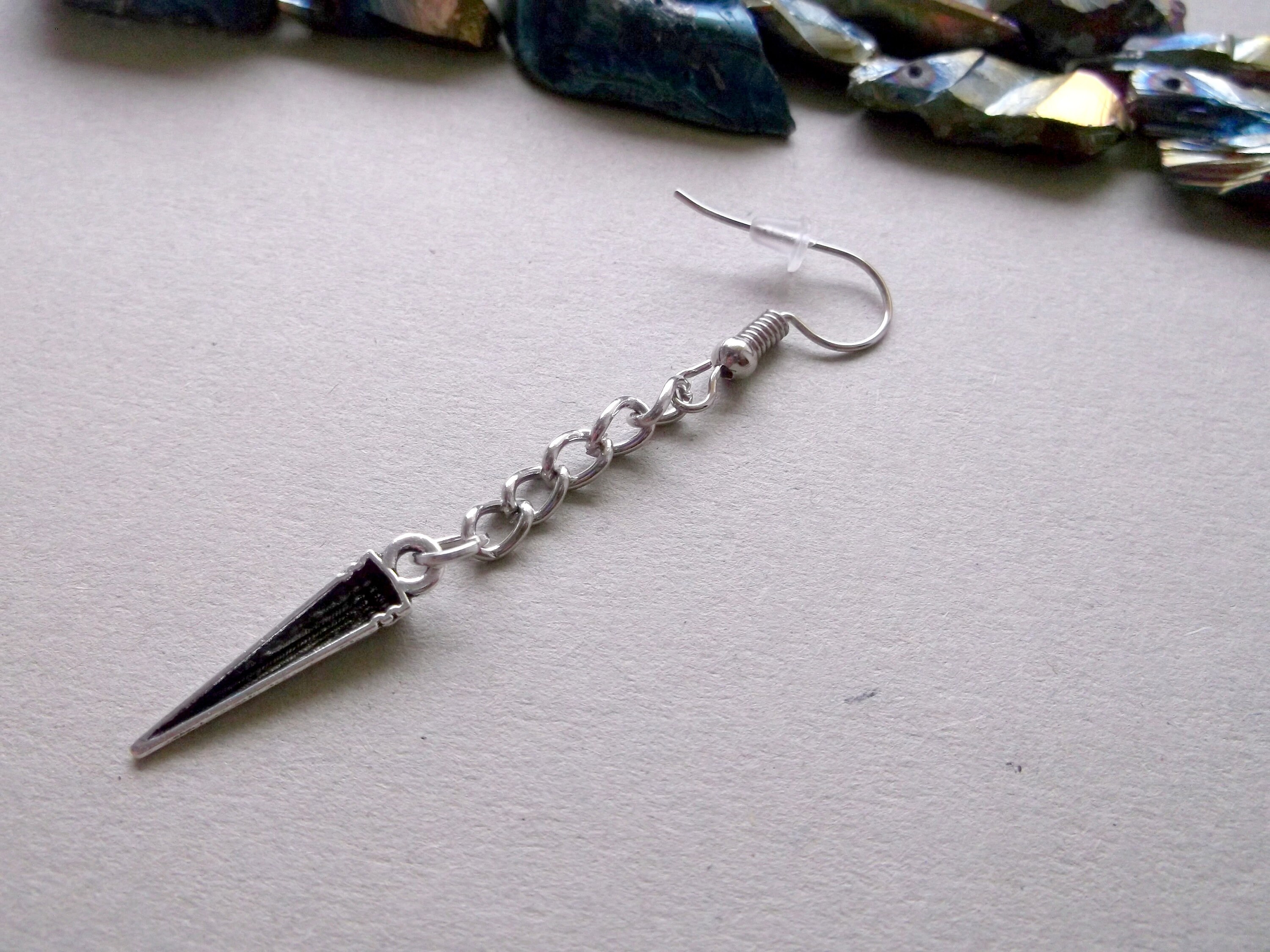One Spike Dangle Spike Chain Dangle Long Chain Dangle Long Spike Dangle ...