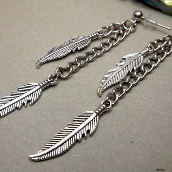 Two Feathers - Etsy