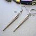 One Spike Dangle Spike for Men Short Spike Dangle Long Spike Dangle ...
