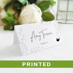 Wedding Place Cards Printed Wedding Seating Cards Folded Place Names Personalized Table Name Cards Tent Card Name Place Cards Etsy