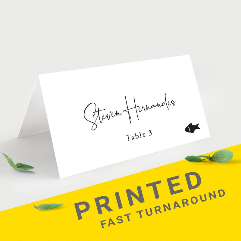 Table Name Tags - Etsy