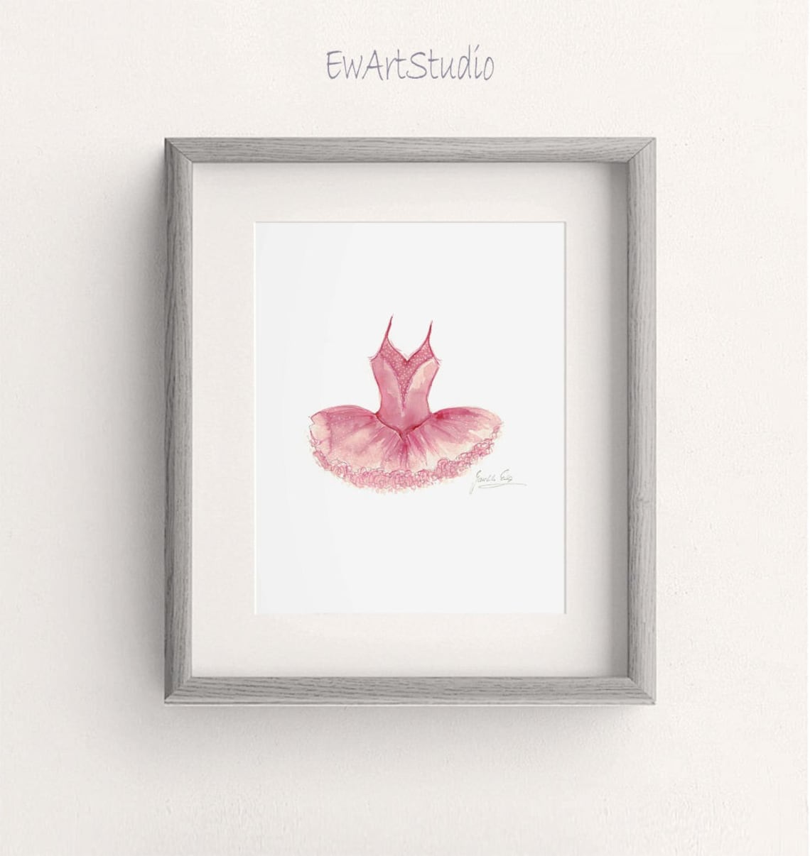 Pink Tutu Print Pink Dress Print Printable Pink Tutu - Etsy
