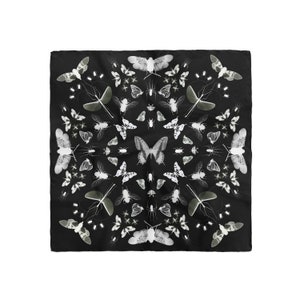 Butterflies Silk Scarf, Insect Scarf, Nature Scarves, Hair Scarves ...