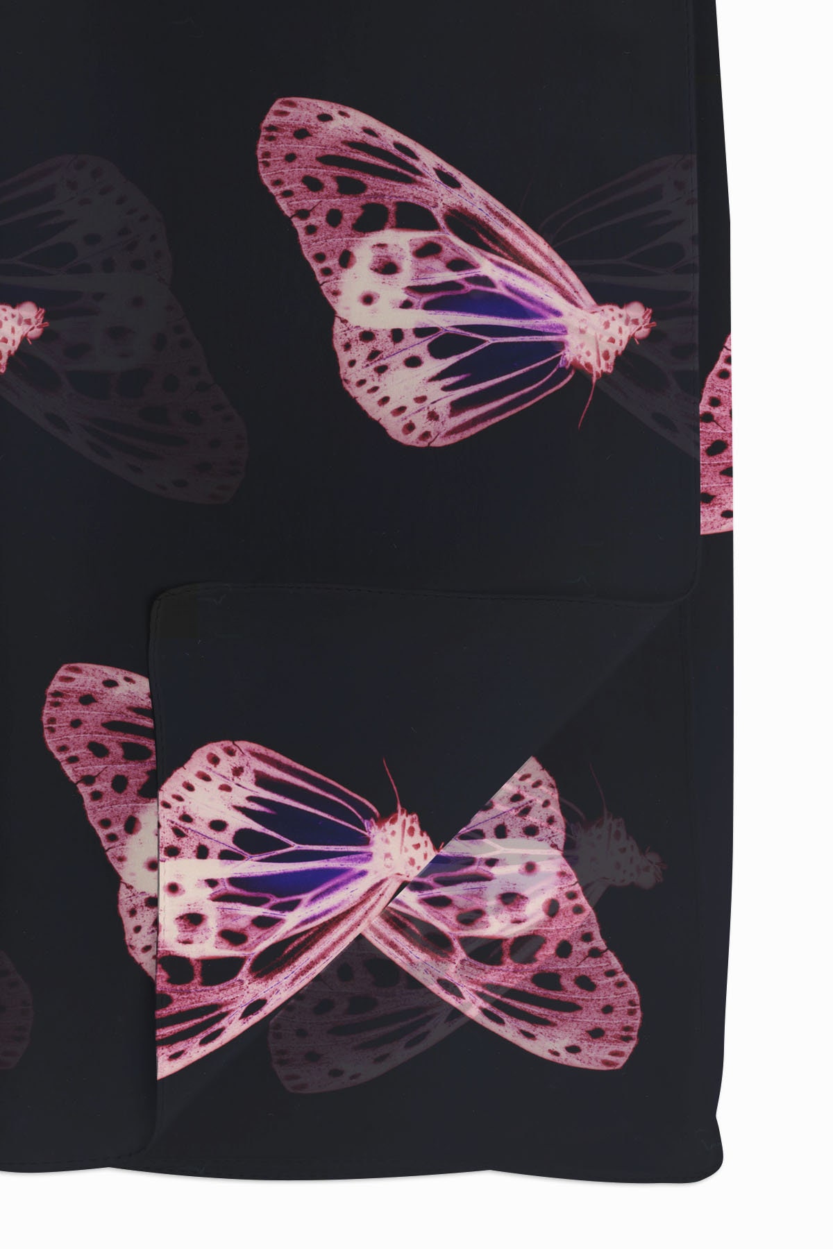 Butterflies silk scarf Butterfly Scarf Nature Scarves | Etsy