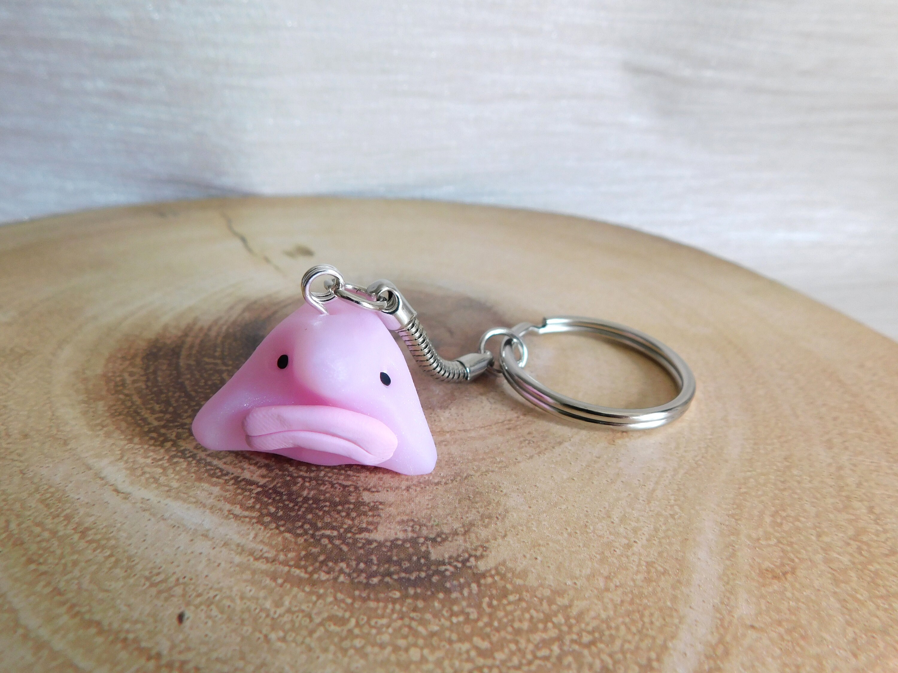 Blob Fish Keyring Keychain NEW Handmade UK Super Cute - Etsy UK