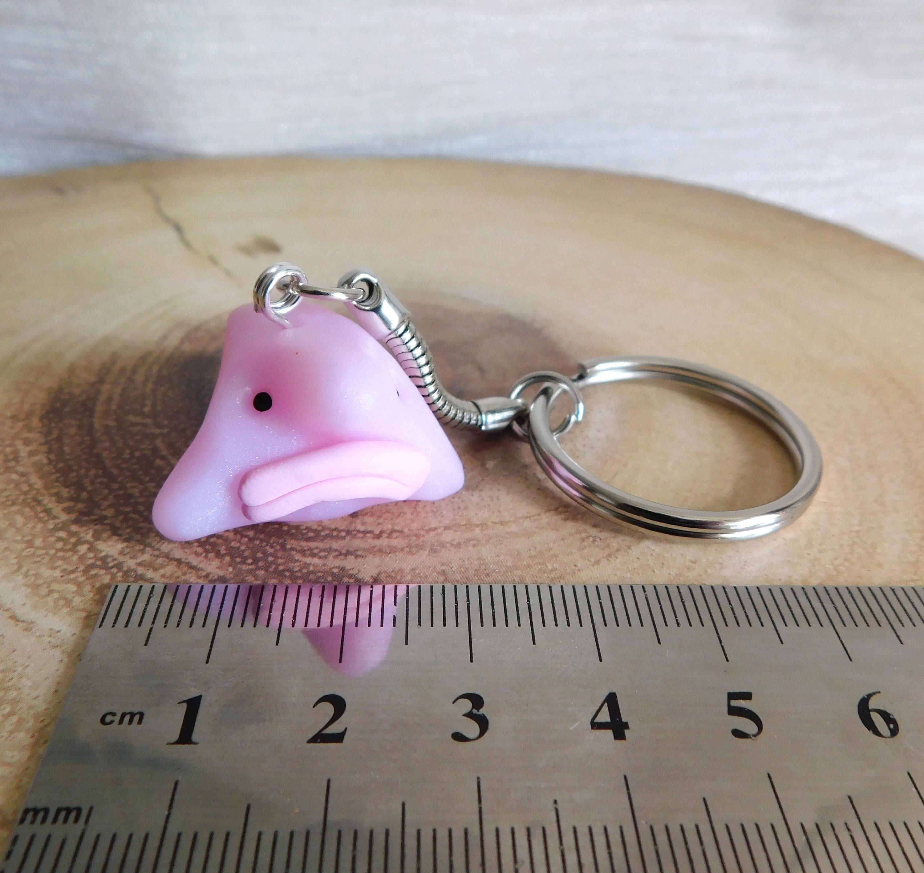 Blob Fish Keyring Keychain NEW Handmade UK Super Cute - Etsy UK