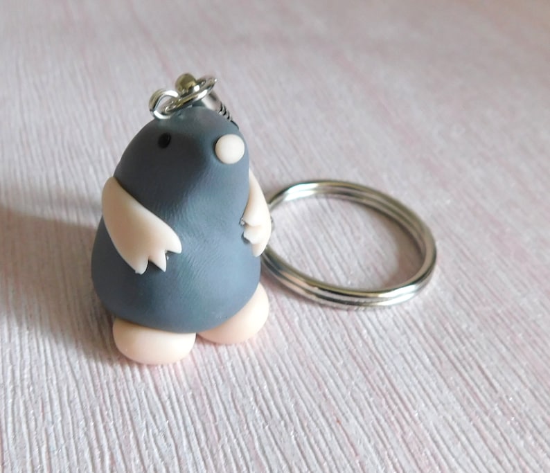 Monty the Mole Keyring Super Cute Novelty Gift - Etsy