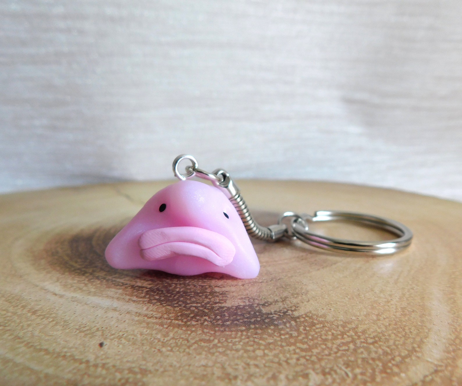 Blob Fish Keyring Keychain NEW Handmade UK Super Cute | Etsy