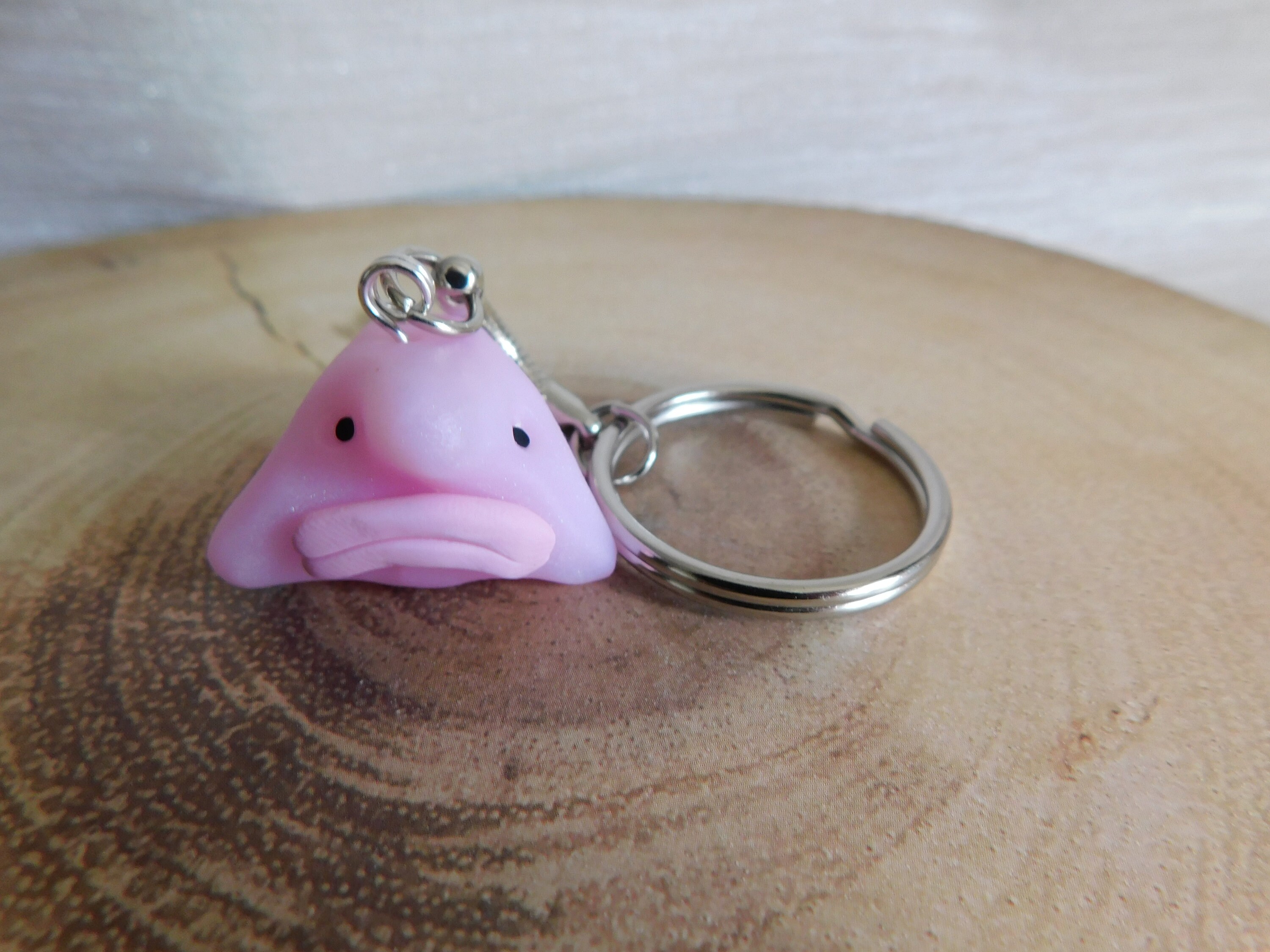 Blob Fish Keyring Keychain NEW Handmade UK Super Cute - Etsy UK