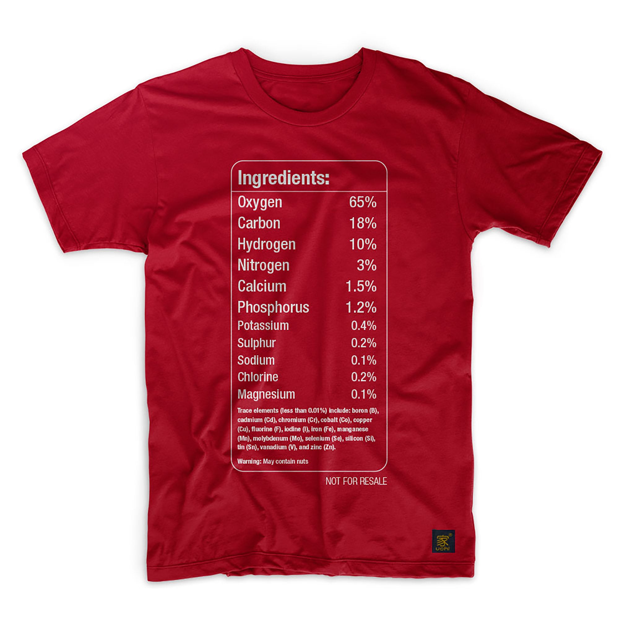 Chemistry Tshirt Gift, Elements of the Human Body T Shirt, Gift for ...
