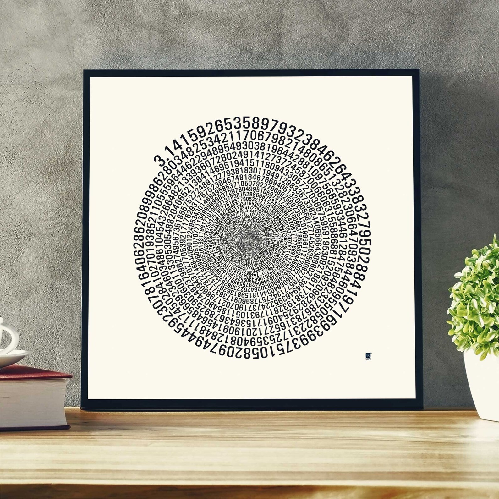 Mathematics Gift Math PI Art Print Gift for Math Teacher - Etsy