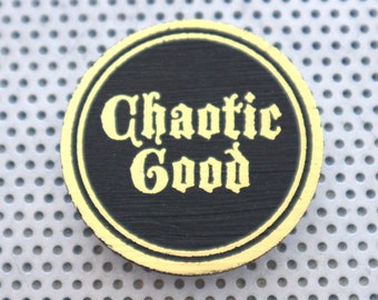 Chaotic Good RPG Alignment 1.25 Enamel Pin - Etsy