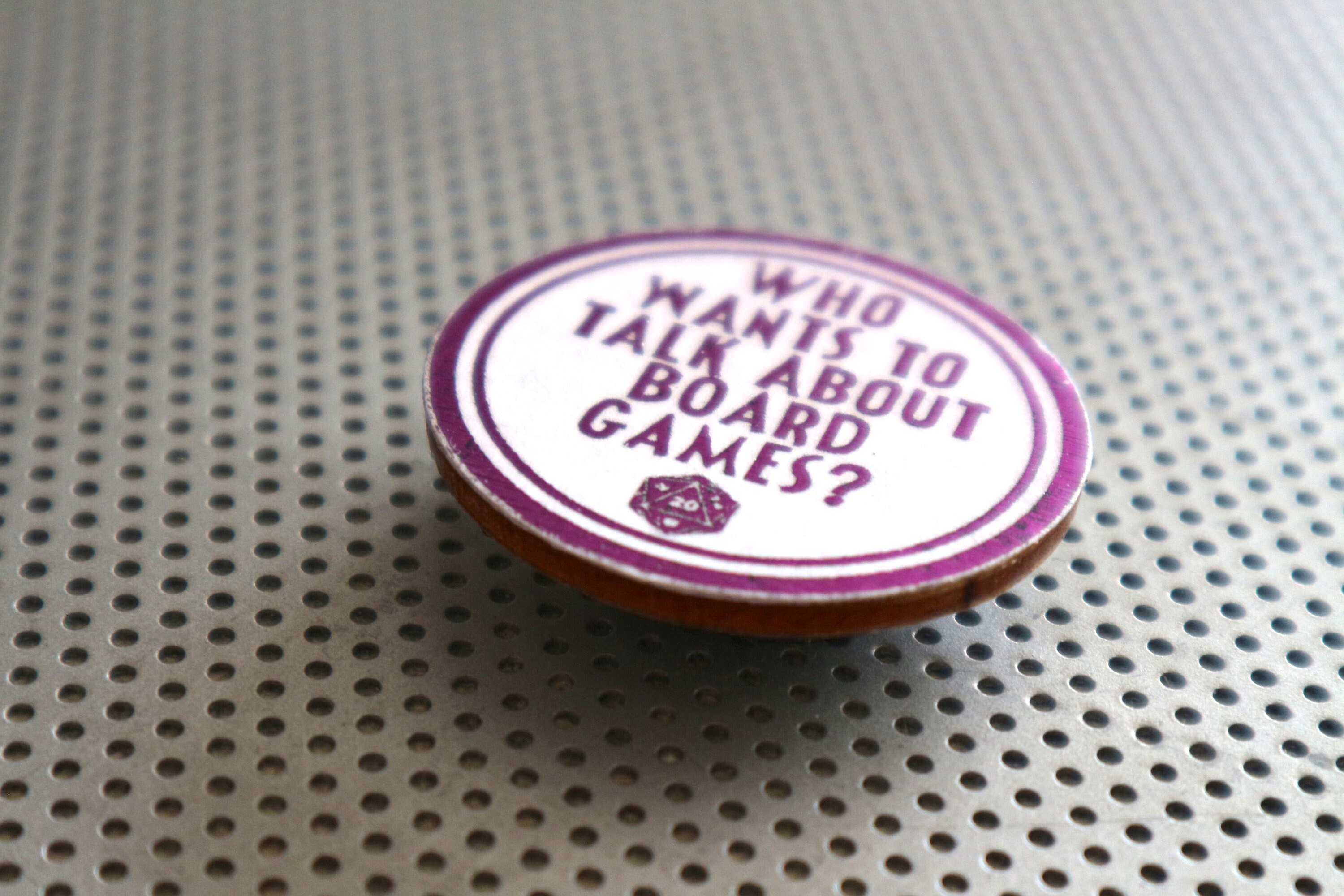 Board Game pin. Gamer Geek 1.5 pinback button. | Etsy