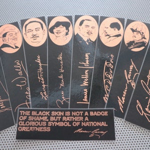 Harlem Renaissance Bookmarks / Set of Nine Handmade Portraits Writers ...