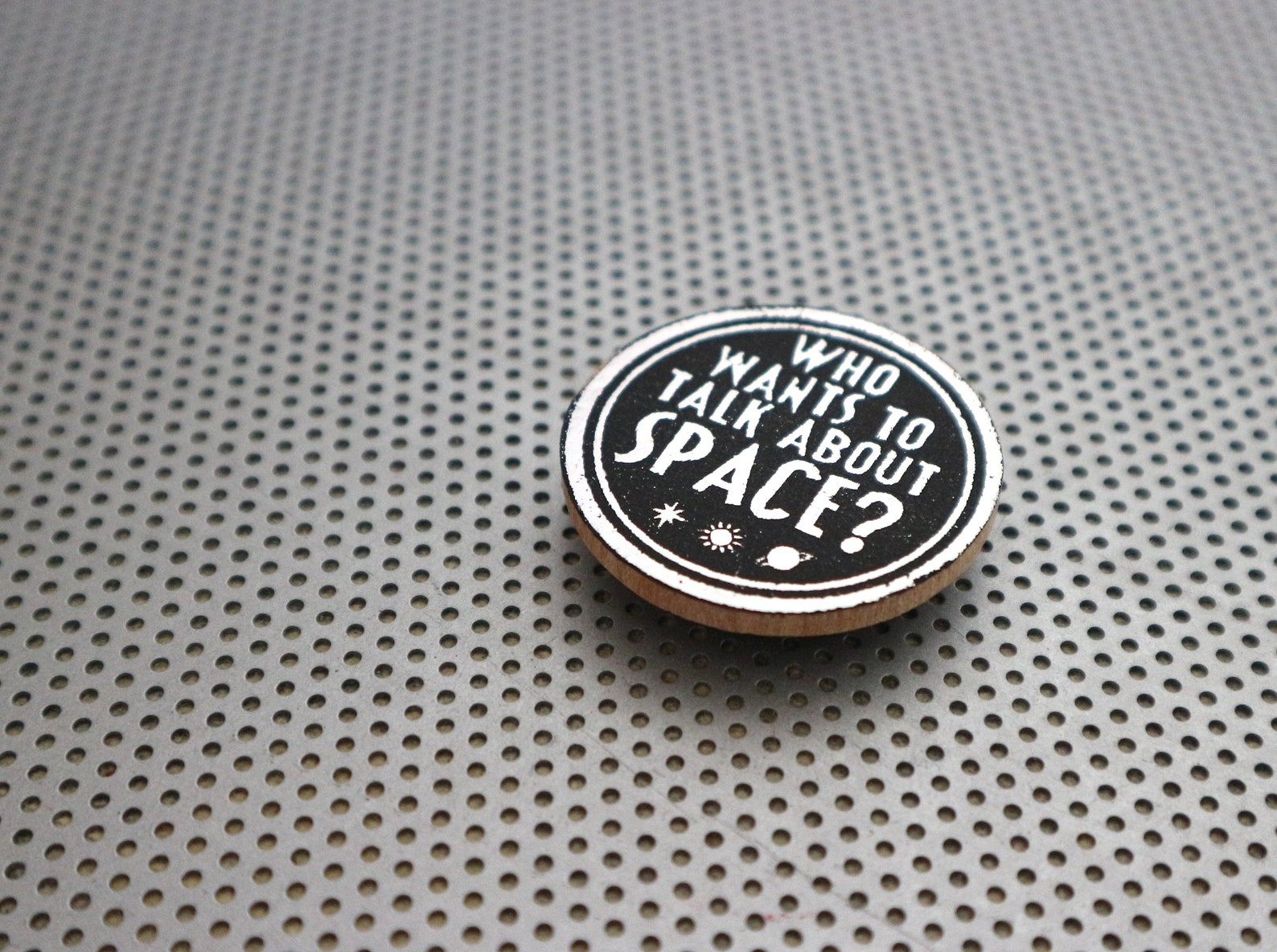 Astronomy Nerd Pin 1.5 Pinback Button. Handmade Art Print Badge Flair ...