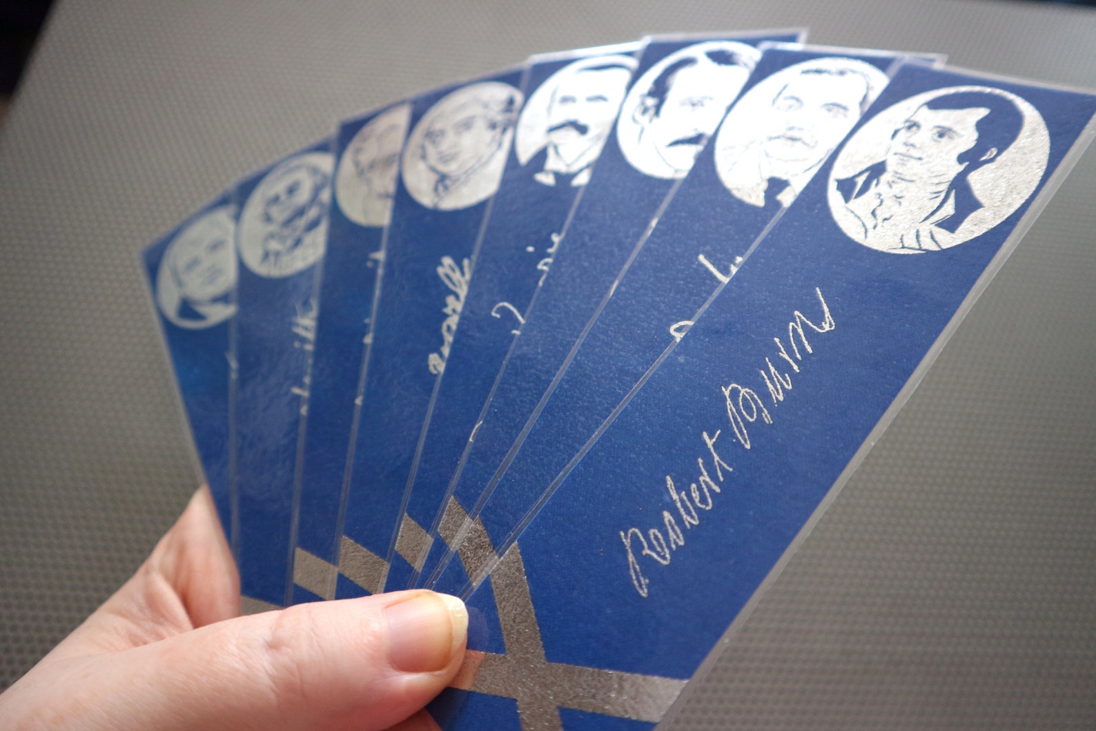 Great Scots Bookmarks / Set of 9 Scottish Handmade Portraits - Etsy
