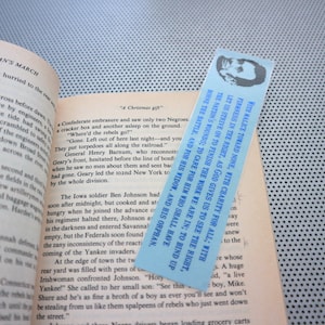 Abraham Lincoln Bookmarks Set of 9 Handmade American History Portrait ...