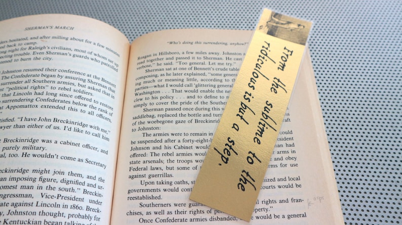 Napoleon Bonaparte Bookmark Set of 9 Historical Quotes Bust Uniform ...