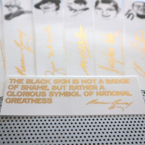 Harlem Renaissance Bookmarks / Set of Nine Handmade Portraits Writers ...