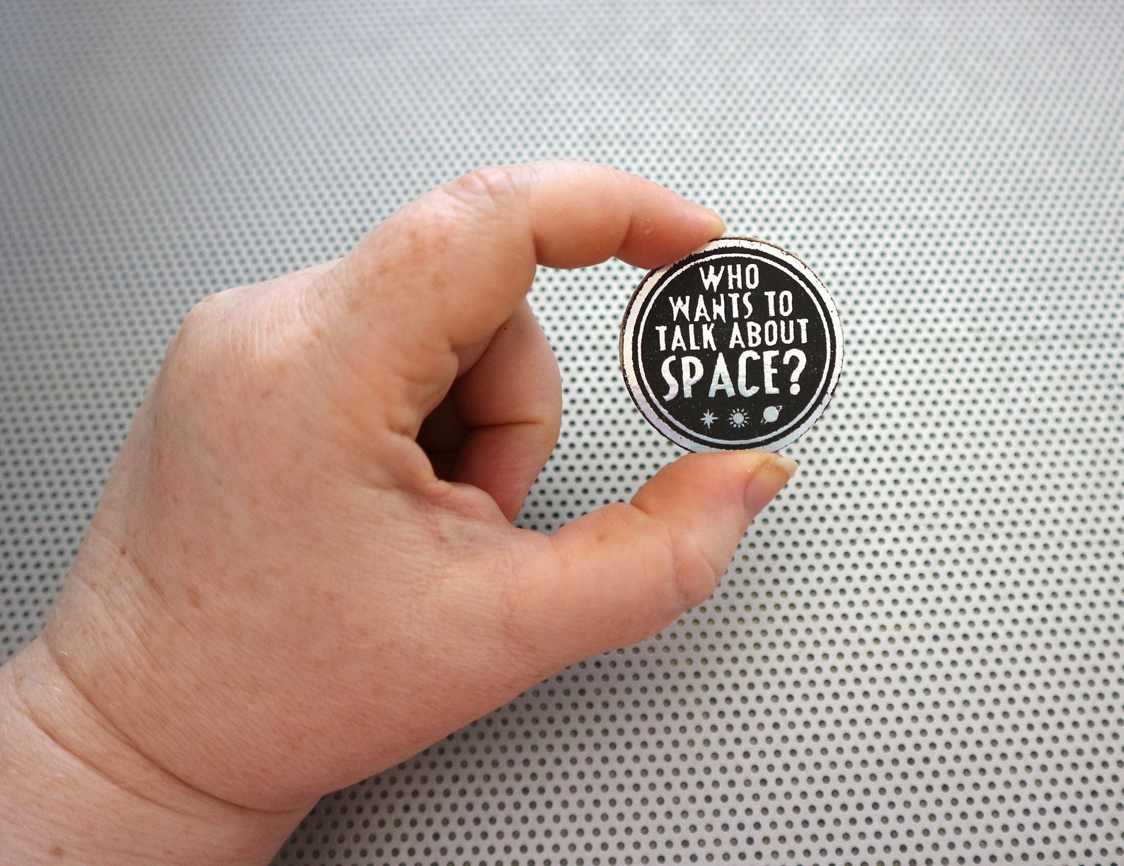 Astronomy Nerd Pin 1.5 Pinback Button. Handmade Art Print Badge Flair ...