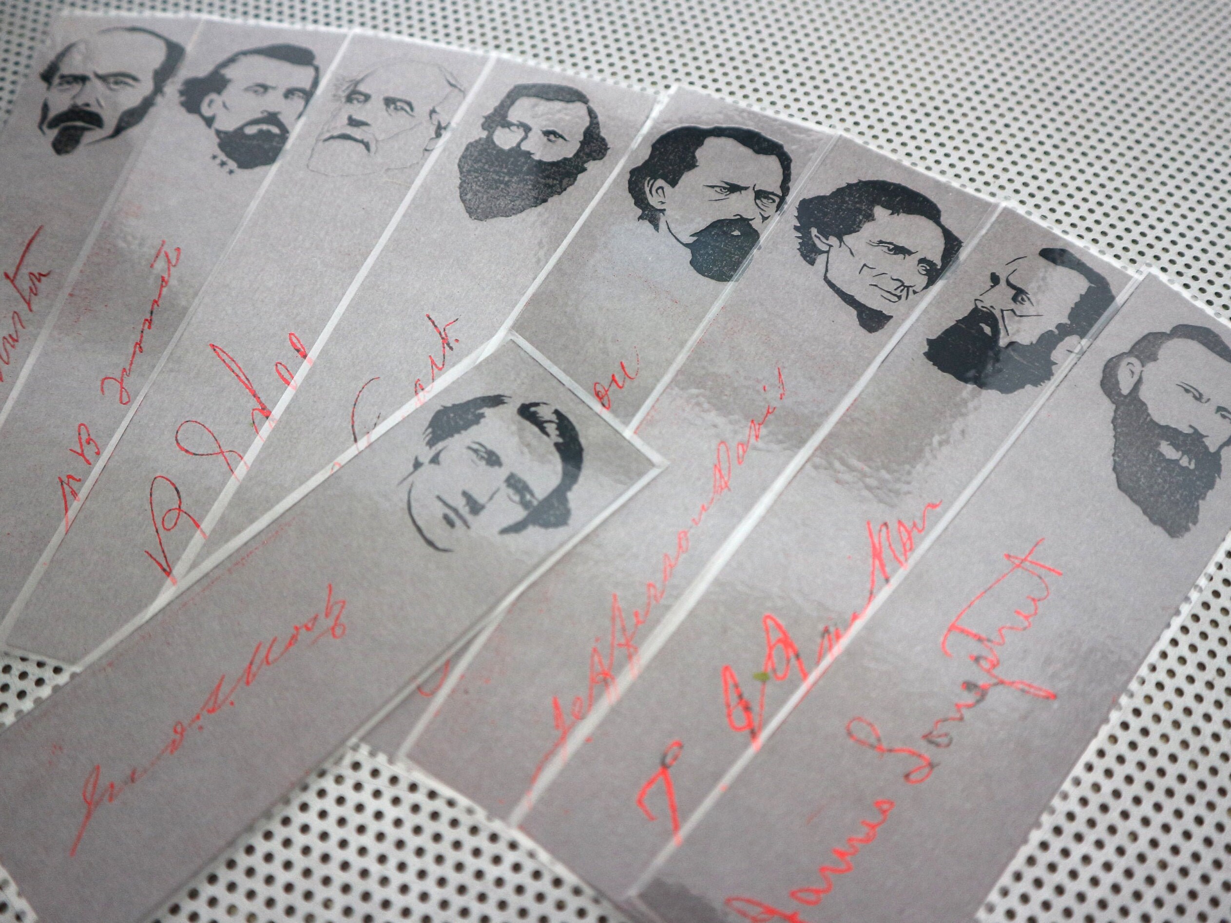 Civil War Bookmarks Heroes of the Confederacy Set of 9 - Etsy UK