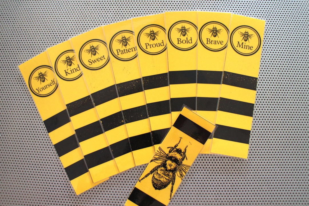Bee Bookmarks Set of 9 / Inspirational Graduation Reader Gift - Etsy