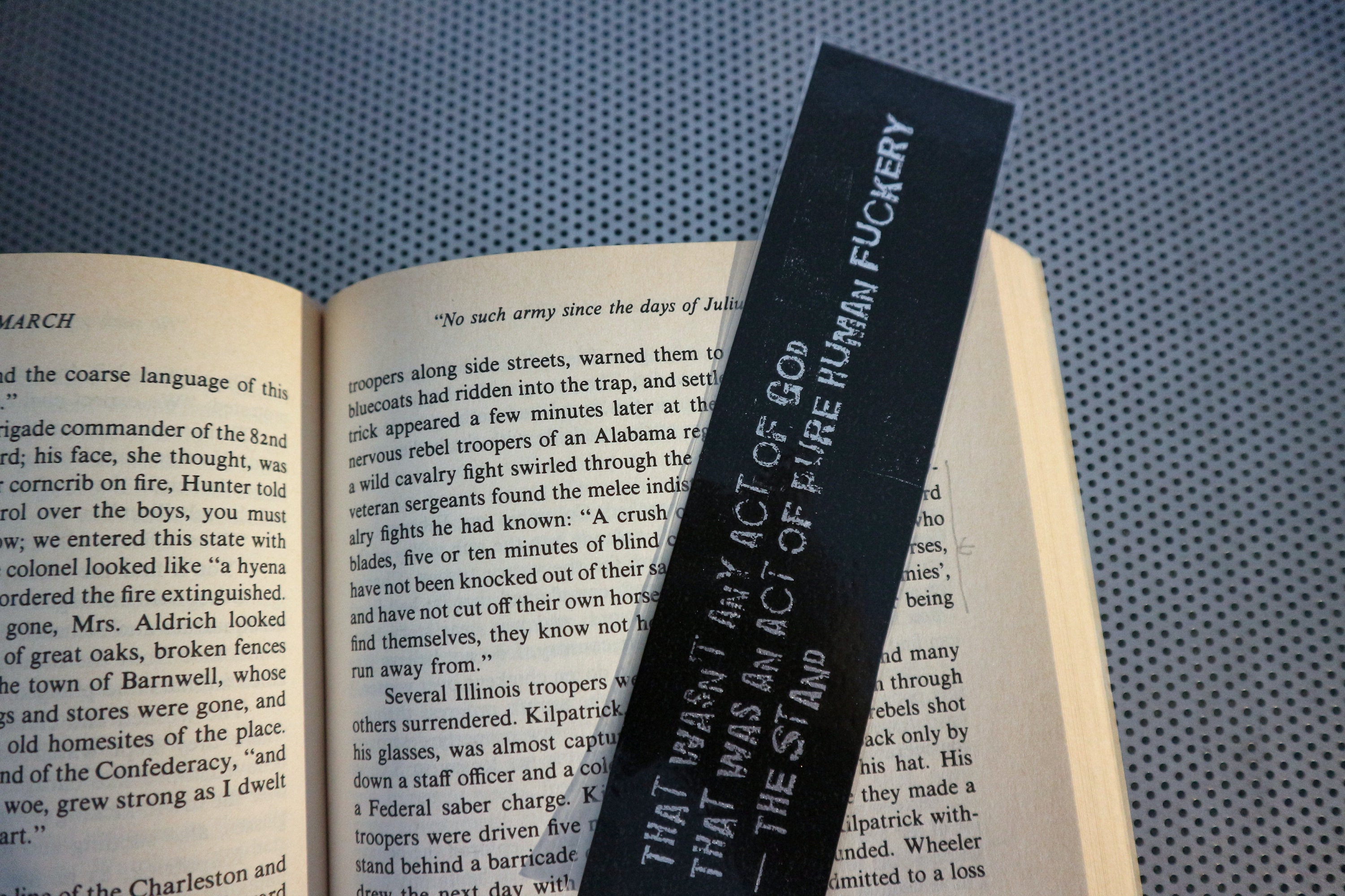 Stephen King Bookmarks Set of Nine Black Silver Quotes Book - Etsy