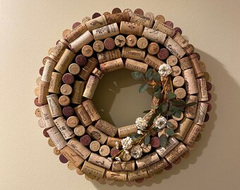 Cork Wreath - Etsy