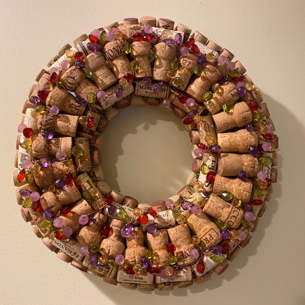 Cork Wreath - Etsy