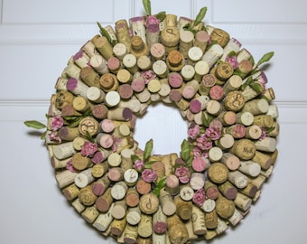 Cork Wreath - Etsy
