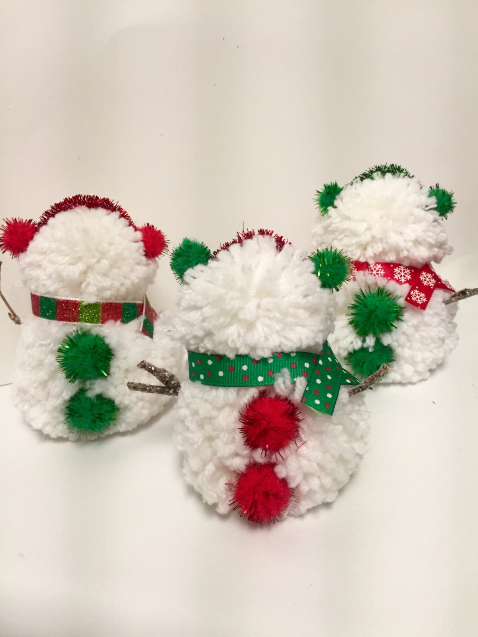 Snowman Decor, Snowman Pom Pom, Snowman Garland, Christmas Decor, Kids ...