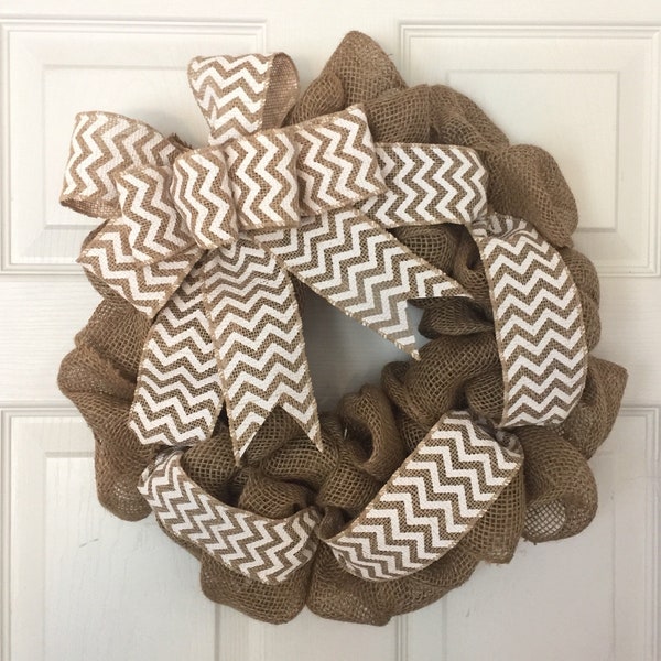Chevron Burlap - Etsy