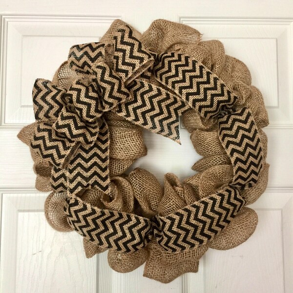 Chevron Burlap - Etsy