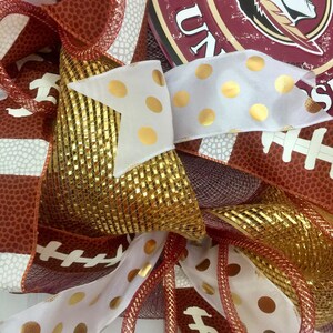 Florida State Wreath, FSU Wreath, Seminole Wreath, Seminole Decor ...