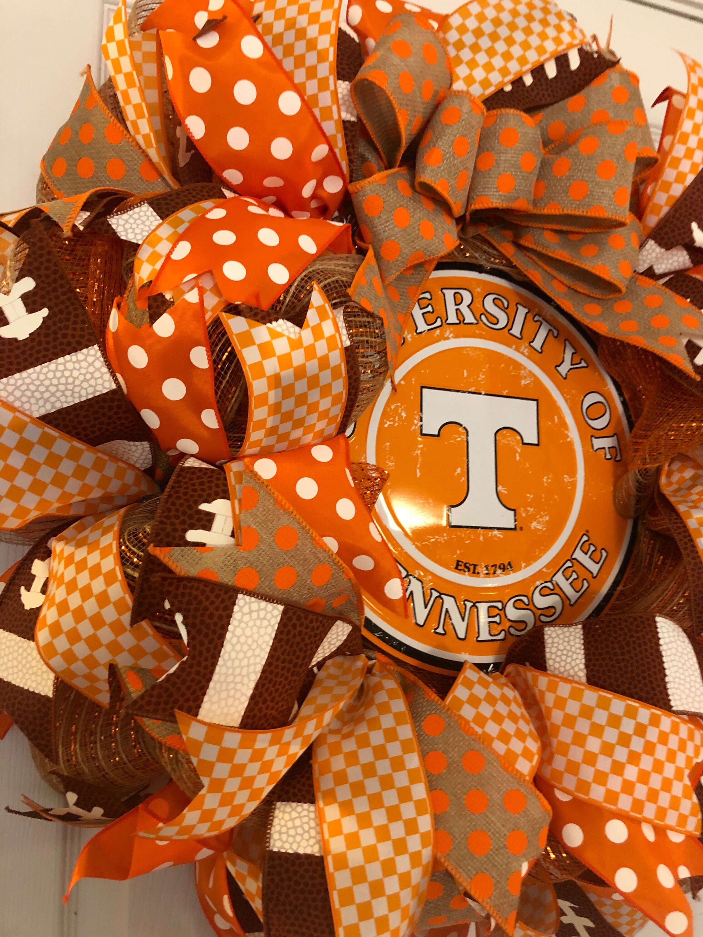 University of Tennessee Wreath Vols Wreath UT Wreath | Etsy