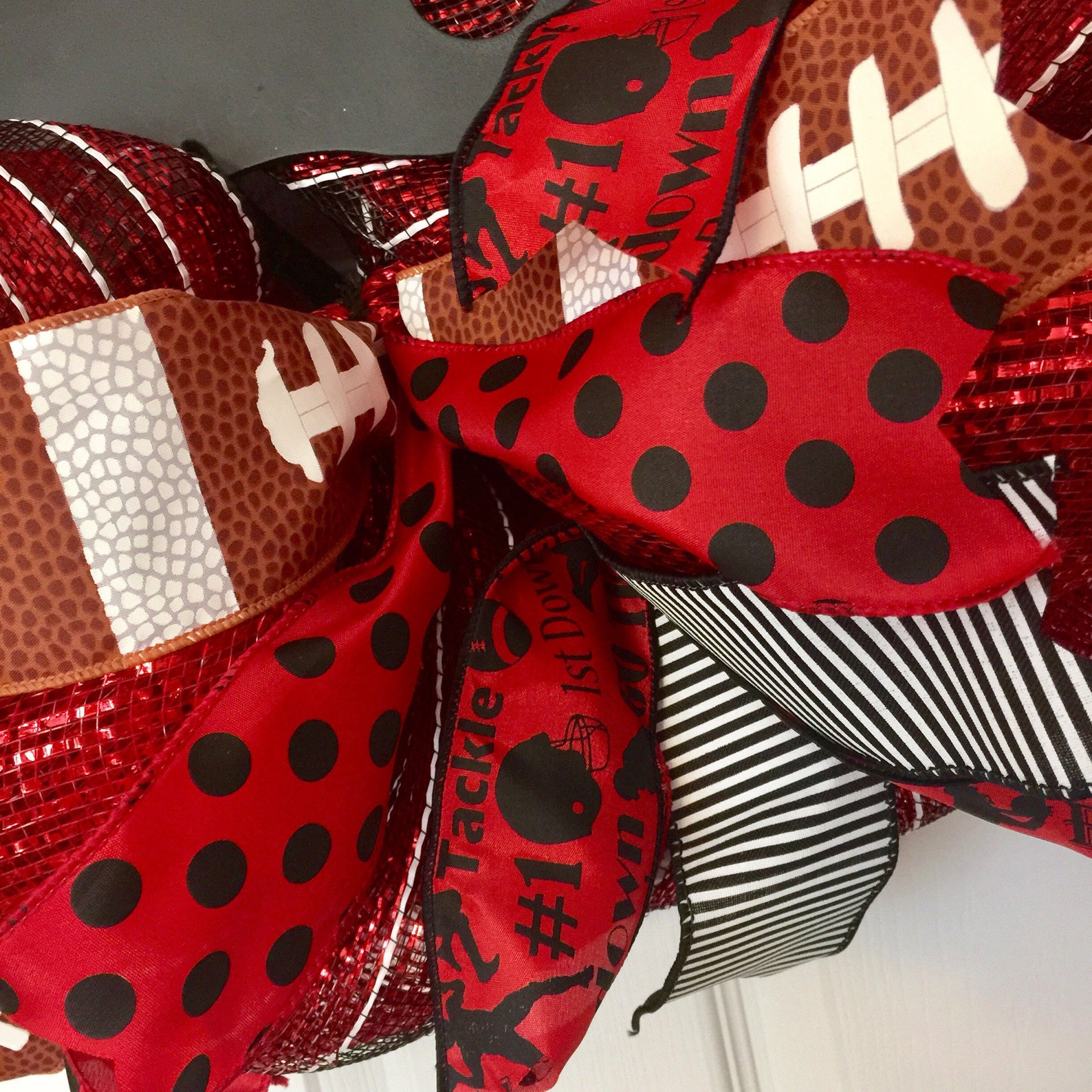 Rutgers Wreath Rutgers Decor Rutgers Football Wreath - Etsy