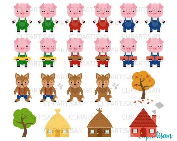 The Three Little Pigs And The Big Bad Wolf