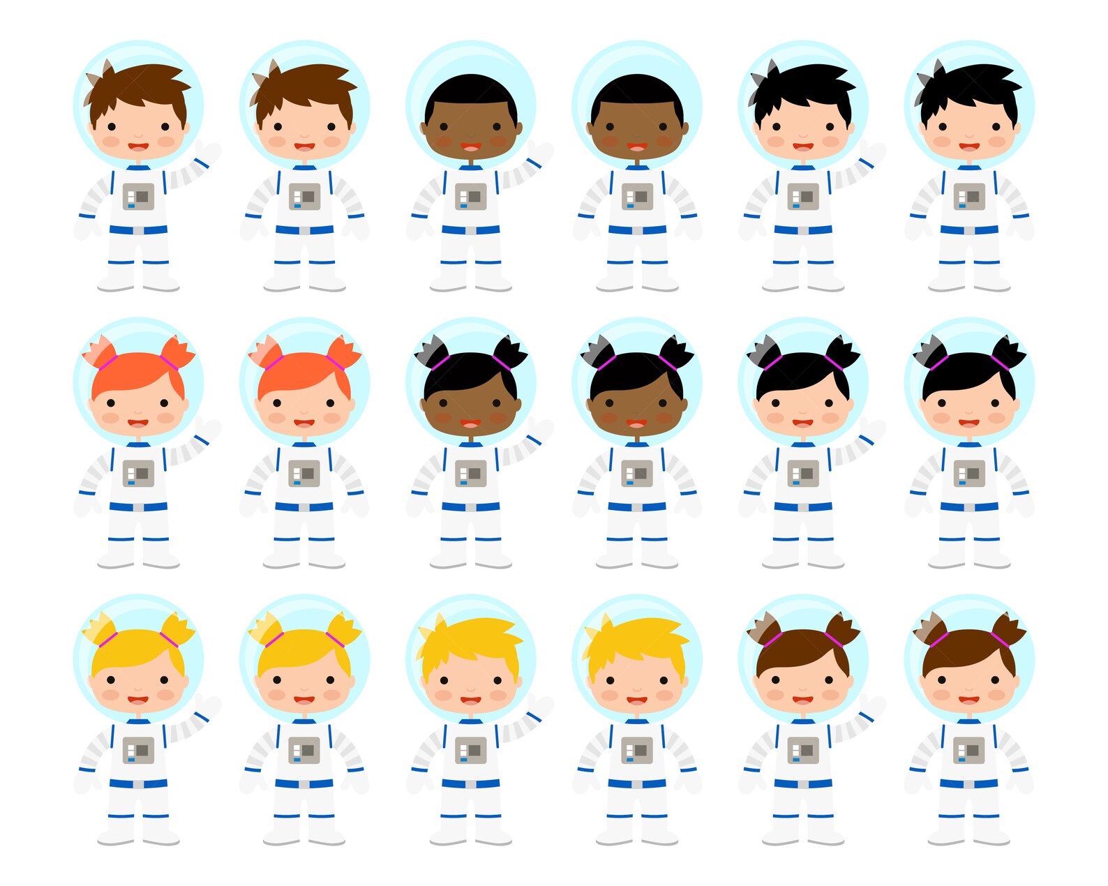 Space Clipart / Planets Clipart / Astronaut Clipart / Clip Art - Etsy UK